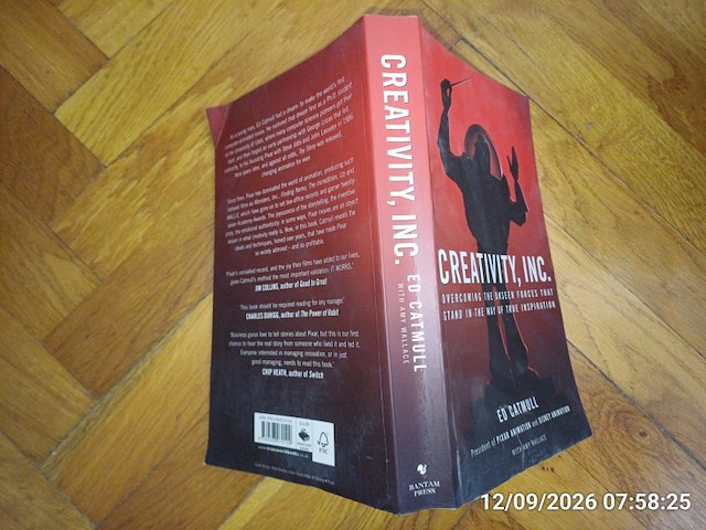 ED CATMULL, CREATIVITY, INC.