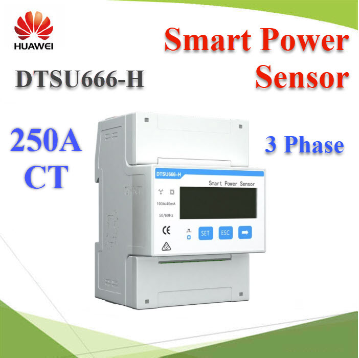 Huawei Smart Power Sensor DTSU666-H 250 A sa CT transformatorima