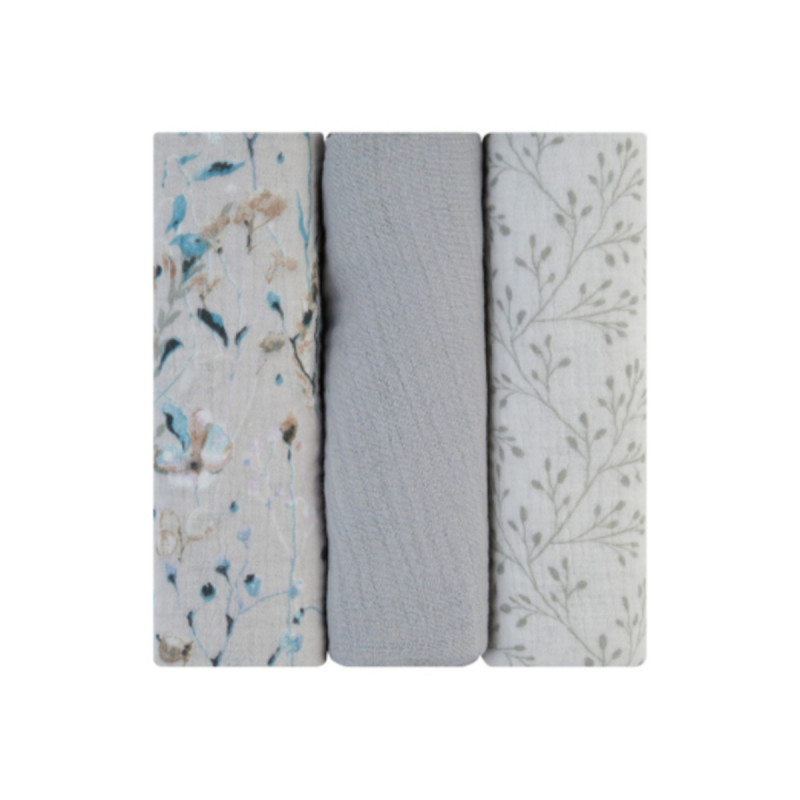 Kikka Boo pelene od muslina 3/1, Grey