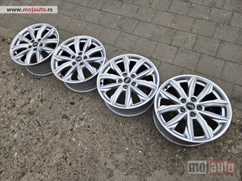 AluFelne 17Coli 5x112 Audi kao nove odlicne