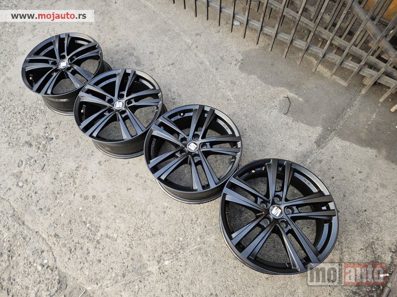 AluFelne 17Coli 5x112 Seat kao nove odlicne