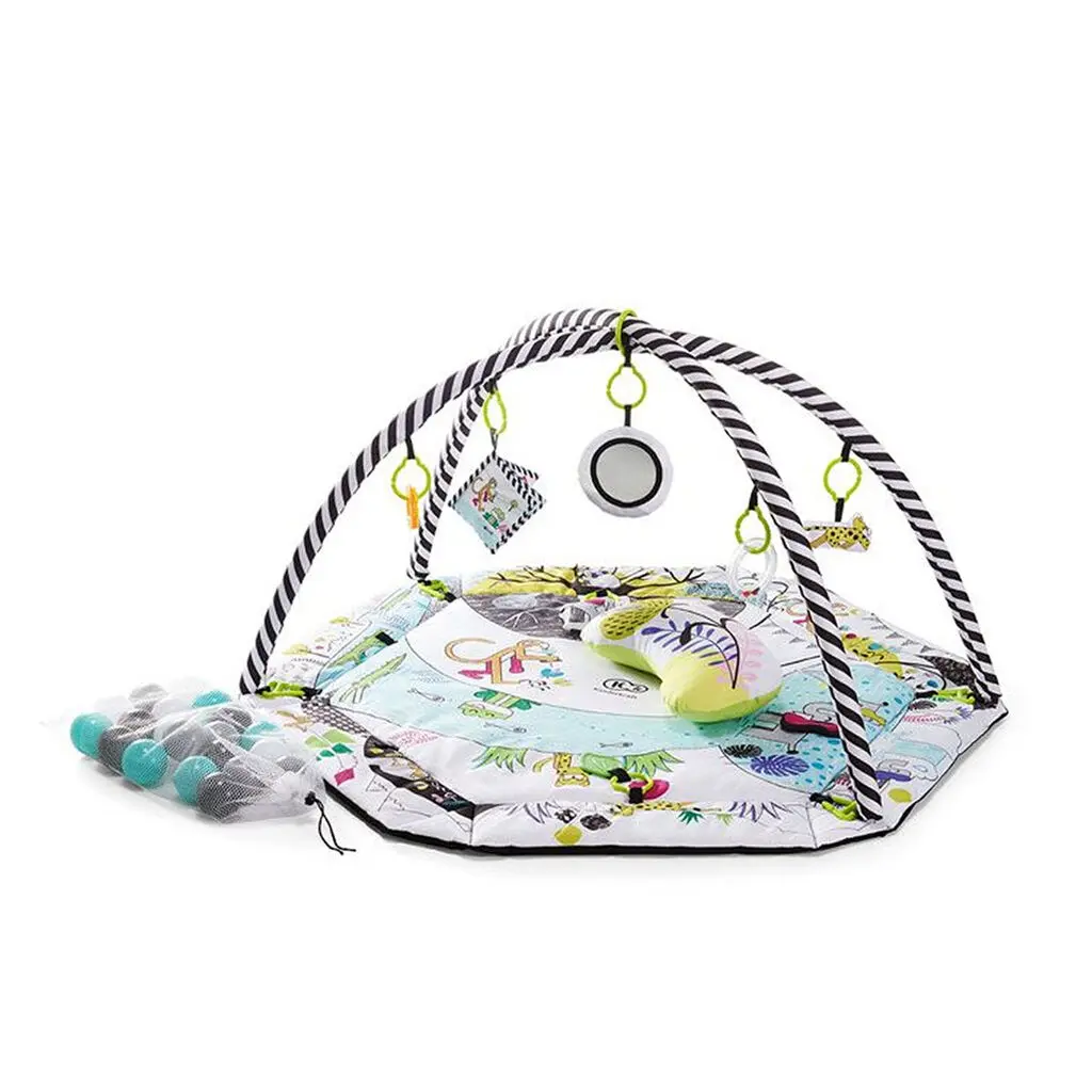 Jungle Podloga za bebe 668-48, Bela