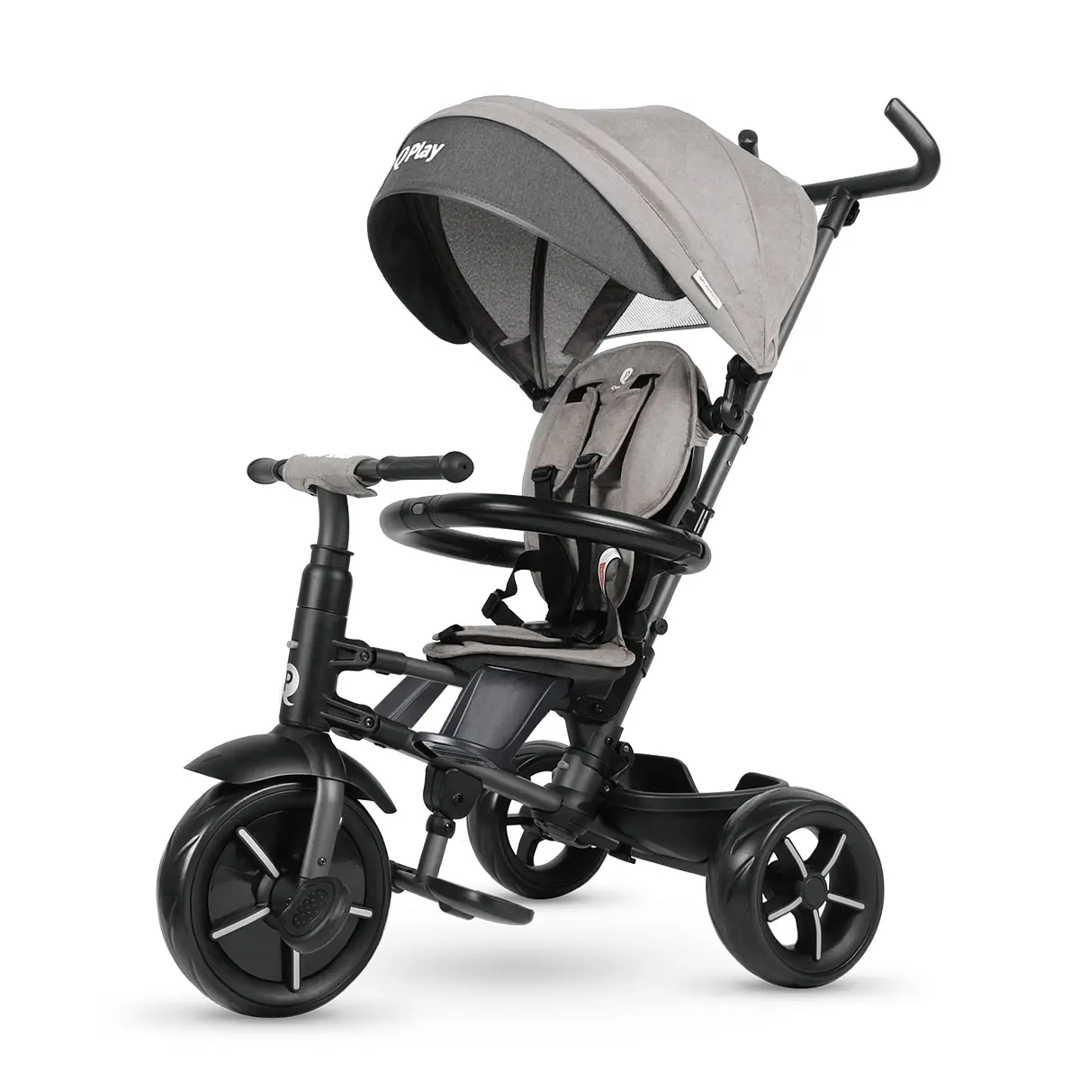 Qplay Tricikl Rito Star, Sivi