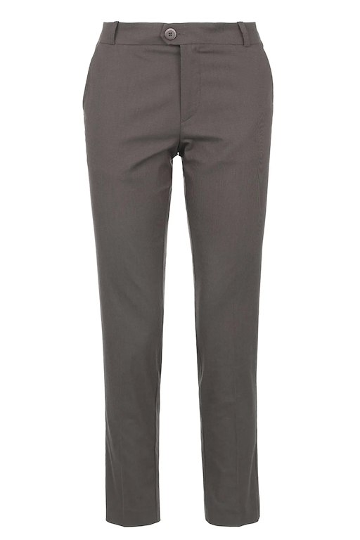 MUŠKE SLIM FIT PANTALONE SA RAJSFERŠLUSOM I DUGMETOM