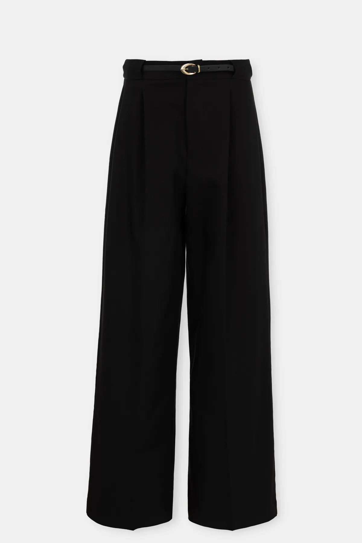 PANTALONE ŠIROKOG KROJA SA KAIŠEM