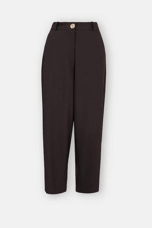 ŽENSKE BARREL PANTALONE SA VISOKIM STRUKOM