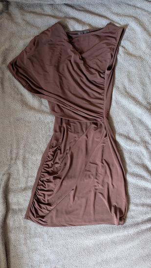 Asos mini smeđa haljina