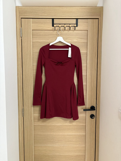 bordo viral model haljine %%990