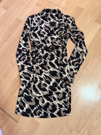 Leopard mini haljina. Nova.