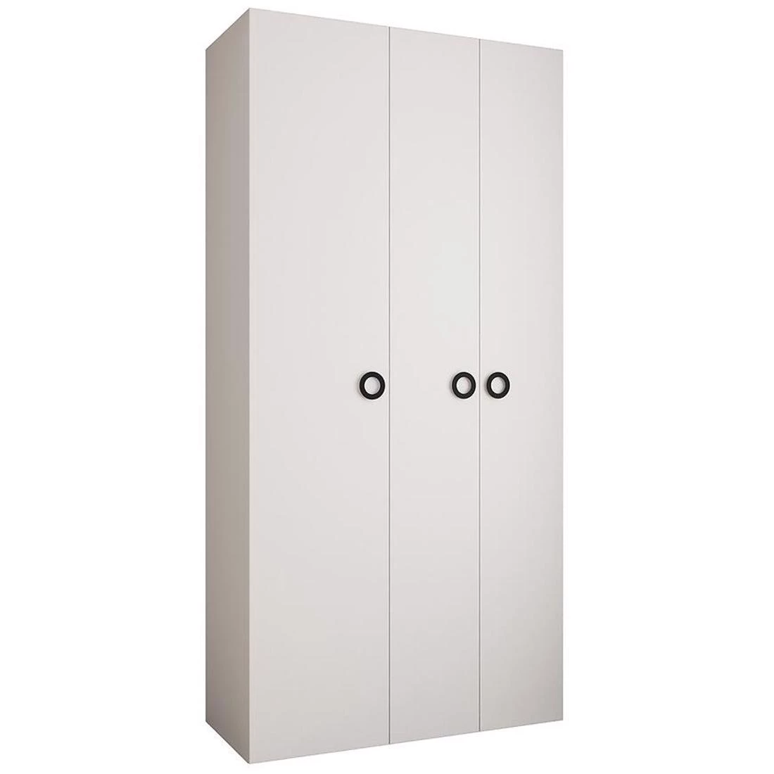 Como 1-120 ormar 40x120x245,5 cm bela/crna