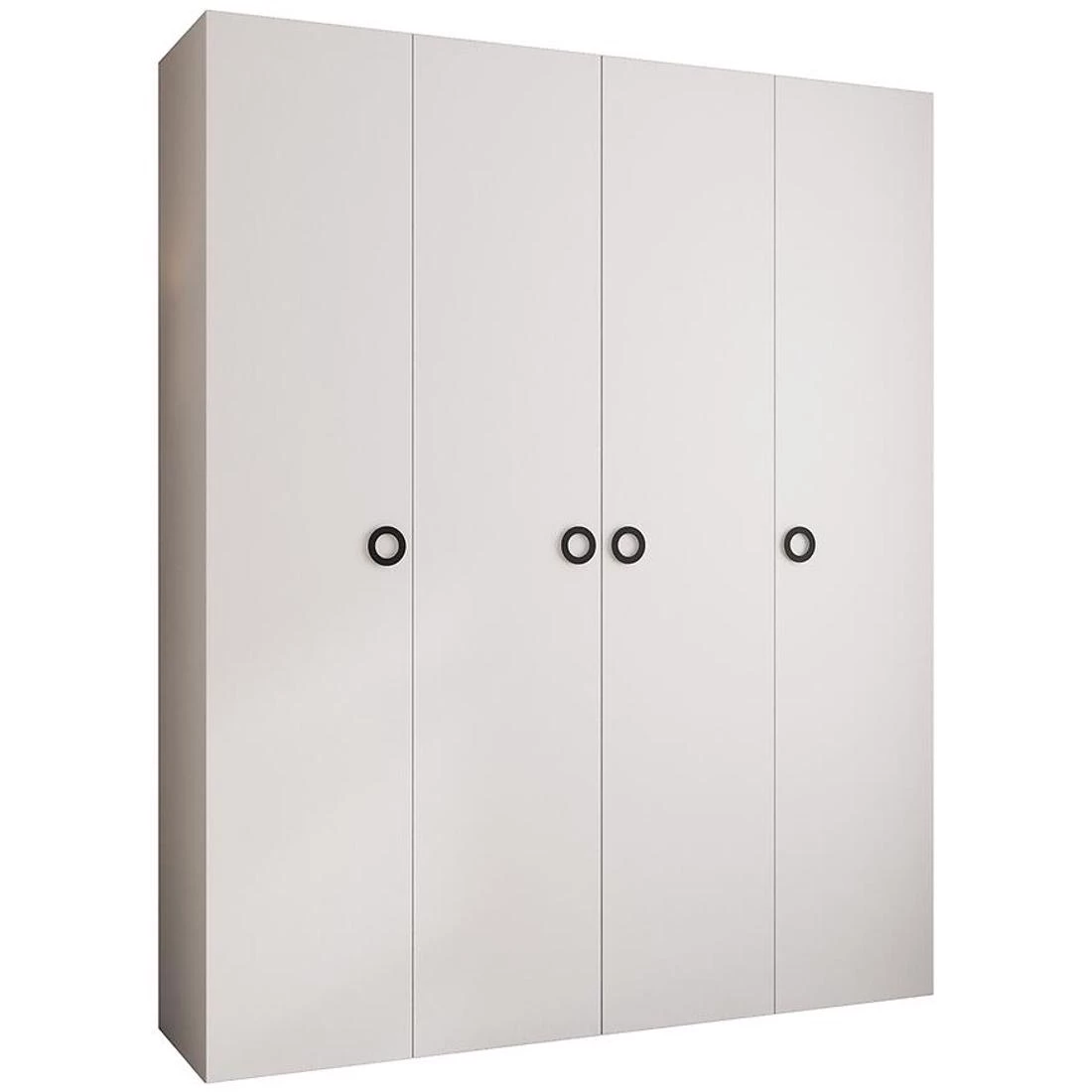 Como 1-200 ormar 40x200x245,5 cm bela/crna