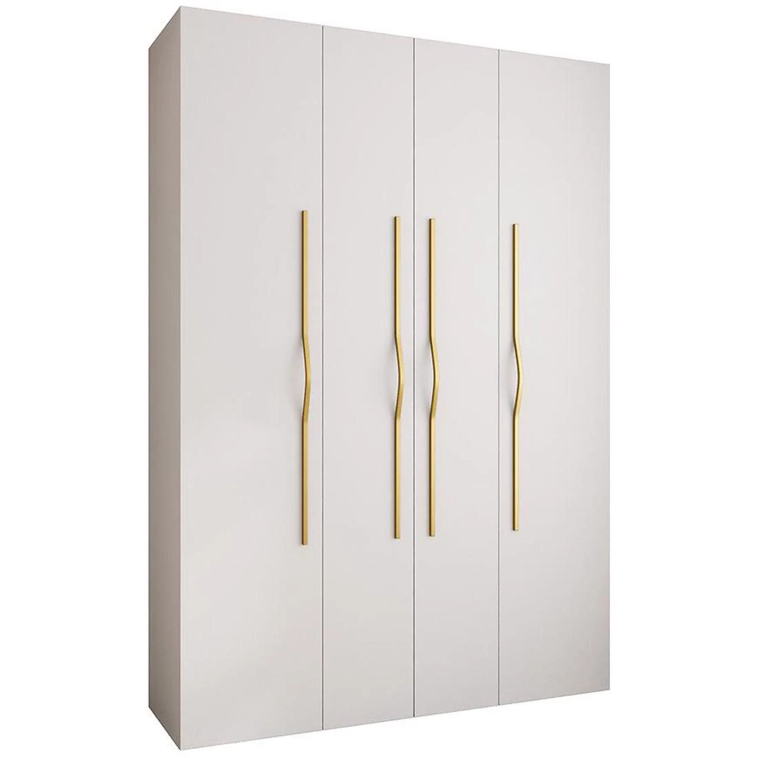 Como 2-170 ormar 40x170x245,5 cm bela/zlatna