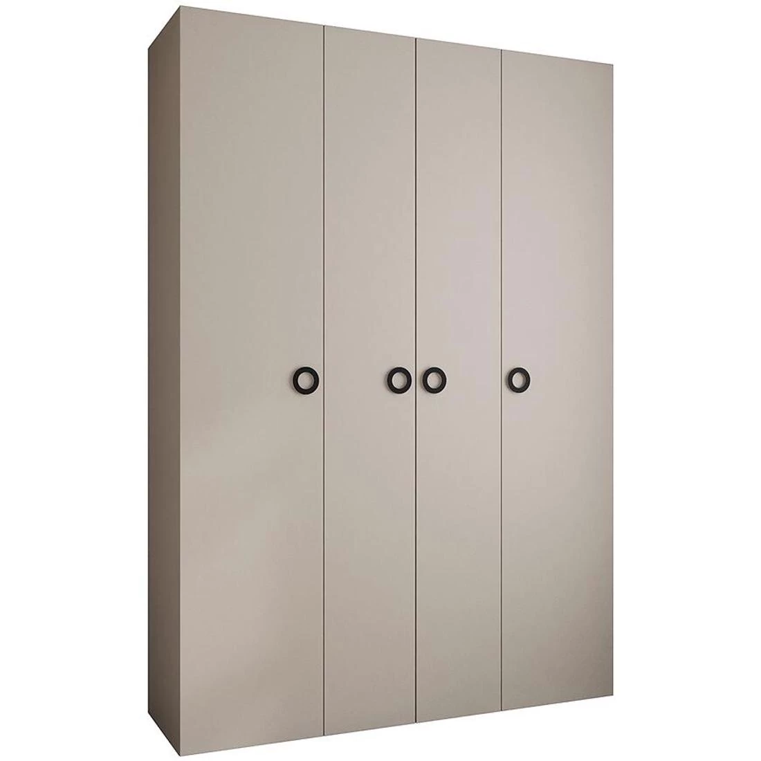 Como 1-170 ormar 50x170x245,5 cm kašmir/crna