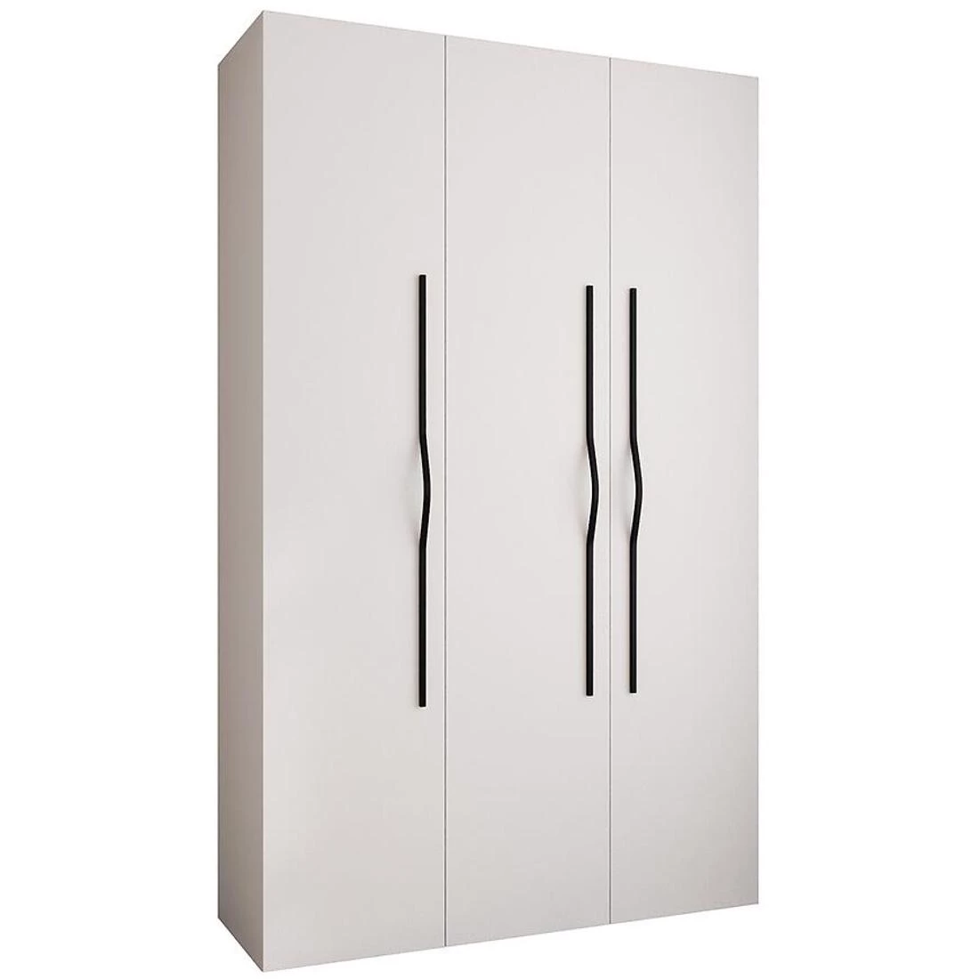 Como 2-150 ormar 50x150x245,5 cm bela/crna