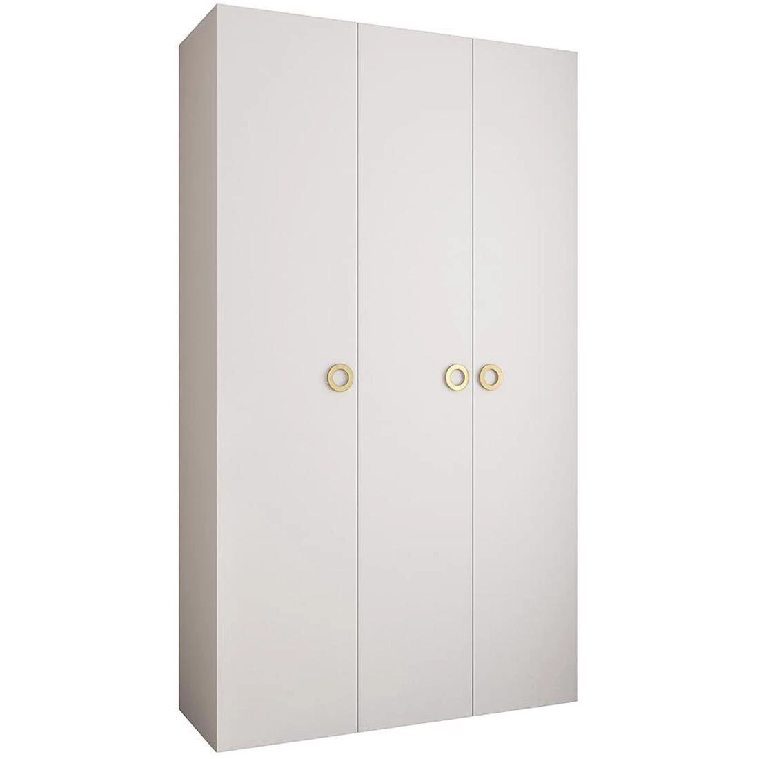 Como 1-150 ormar 40x150x245,5 cm bela/zlatna