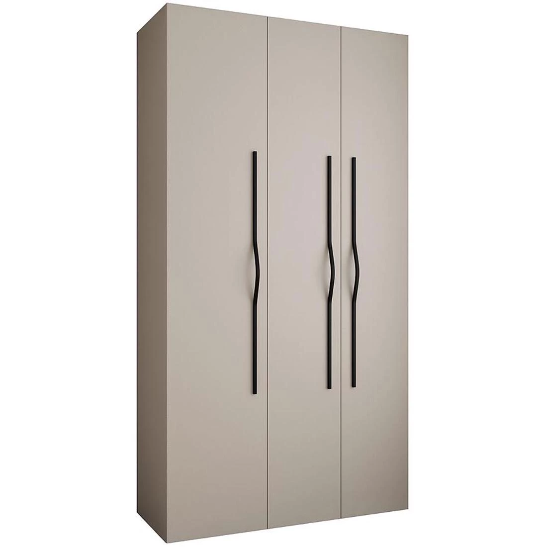 Como 2-130 ormar 40x130x245,5 cm kašmir/crna