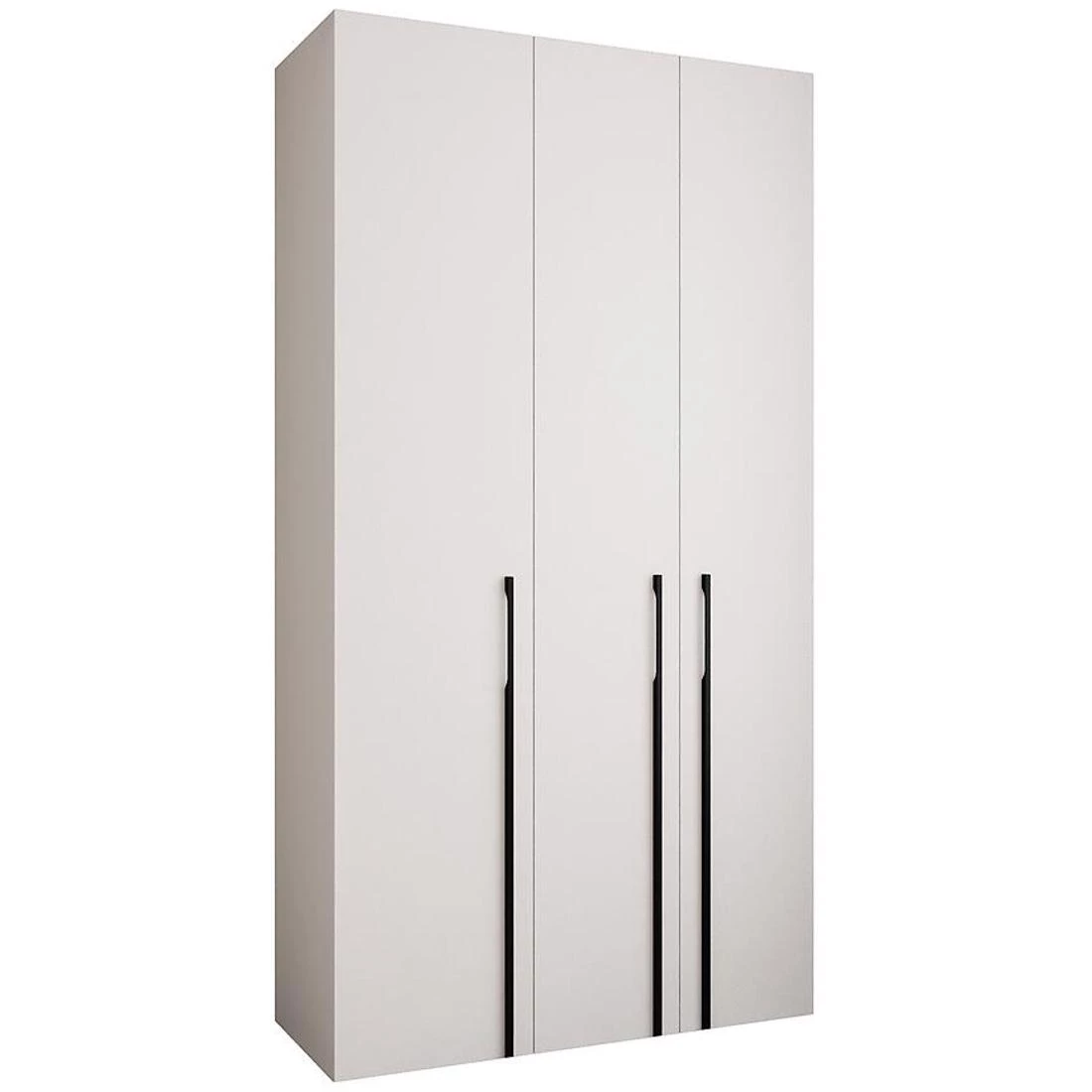 Como 3-130 ormar 50x130x245,5 cm belo/crni
