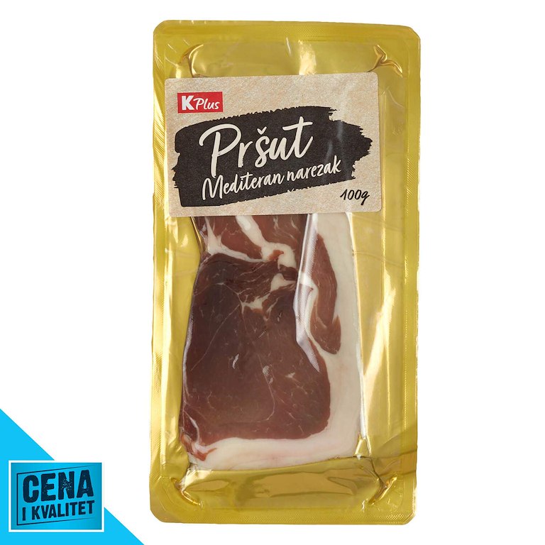 K plus pršut mediteran slajs 100g k plus