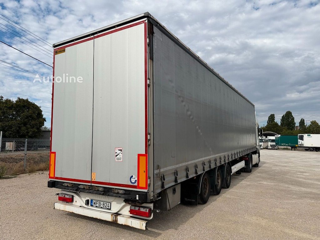 Wielton NS-3 poluprikolica sa kliznom ceradom
