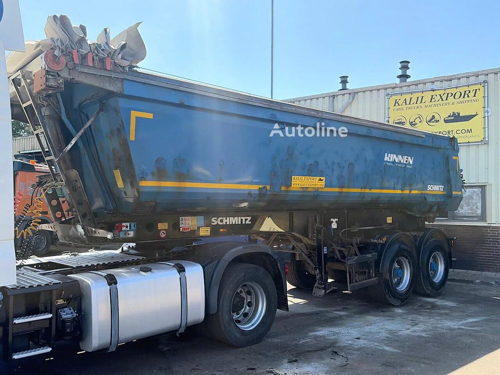 Schmitz Cargobull SKI 18 Kipper Dump Trailer Cover Good Condition poluprikolica kipera