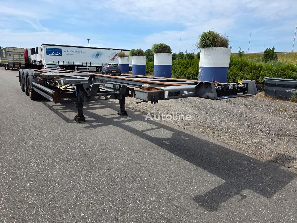 Kögel Port 45 simplex/ extendible/ saf disc poluprikolica za prevoz kontejnera