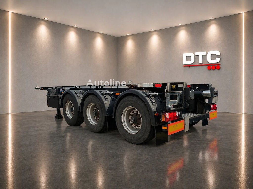 LAG tankcontainerchassis 20 ft. poluprikolica za prevoz kontejnera