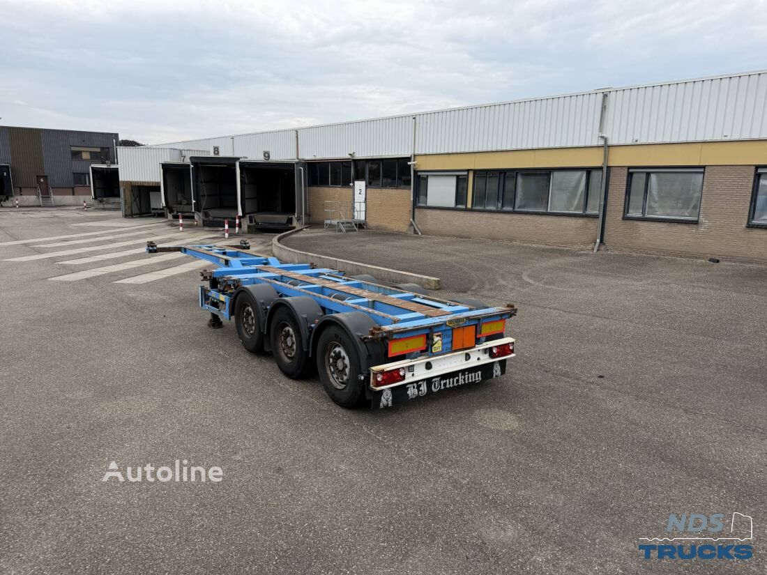 Broshuis MFCC - SAF disc, Lift achse poluprikolica za prevoz kontejnera