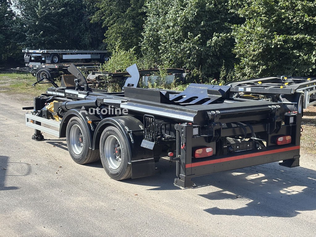 Nova Eggers ZX18 EL / ZTA 18 Velsycon Silotankauflieger poluprikolica za prevoz kontejnera