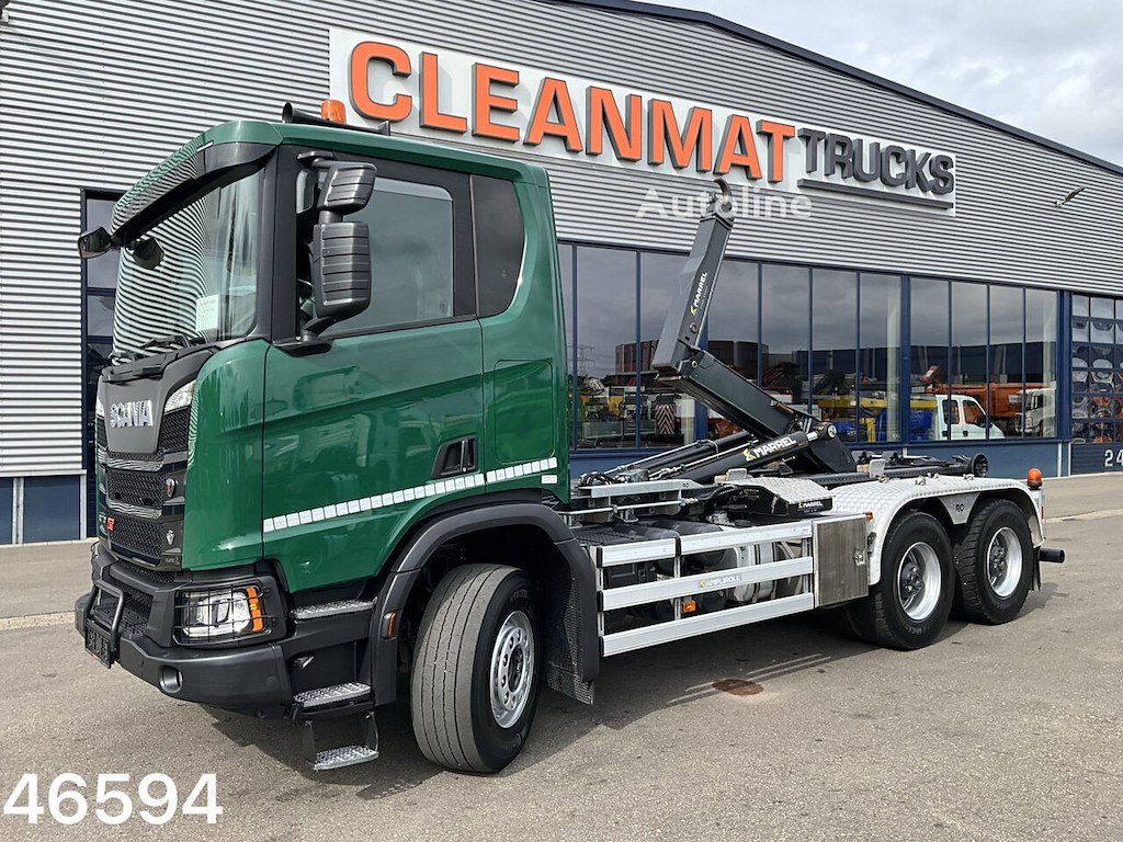 Scania R770 V8 6x4 Retarder Marrel 22 Ton haakarmsysteem Just 136.961 k kamion rol kiper