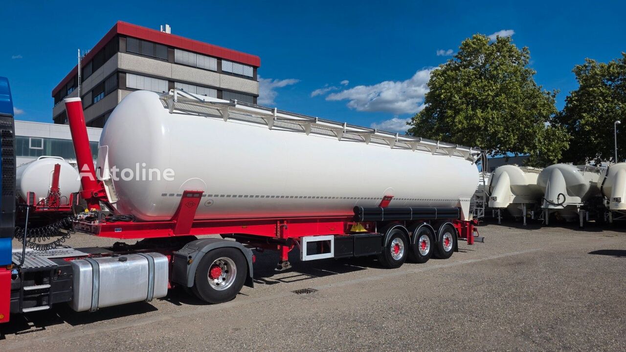 Feldbinder Kippsilo 60m³ / 24V Hydraulik / Neuwertig! cisterna silos
