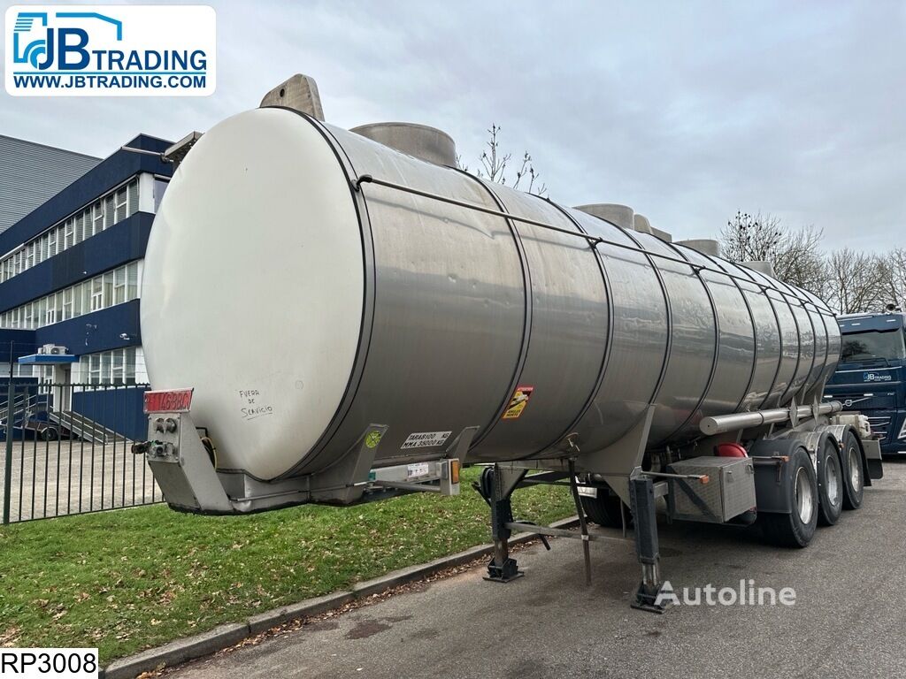 Panissars Chemie 29.715 LITER, 1 Compartment cisterna za prevoz hemikalija