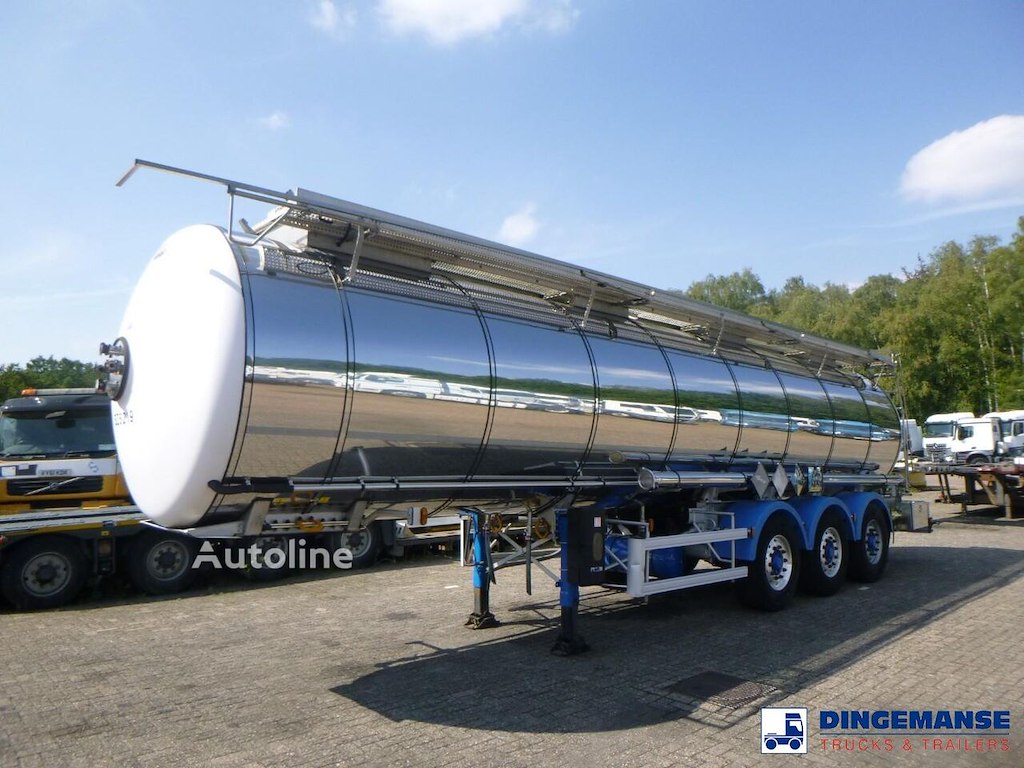 Magyar Chemical tank inox L4BH 30 m3 / 1 comp cisterna za prevoz hemikalija