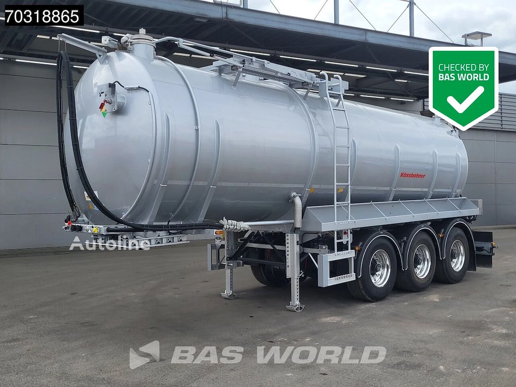 Nova Kässbohrer STN 3 axles Gülle Waste Liftachse cisterna silos