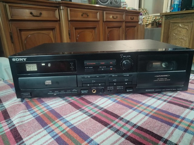 Sony TXD-R11 Compact Disc/Cassette Deck