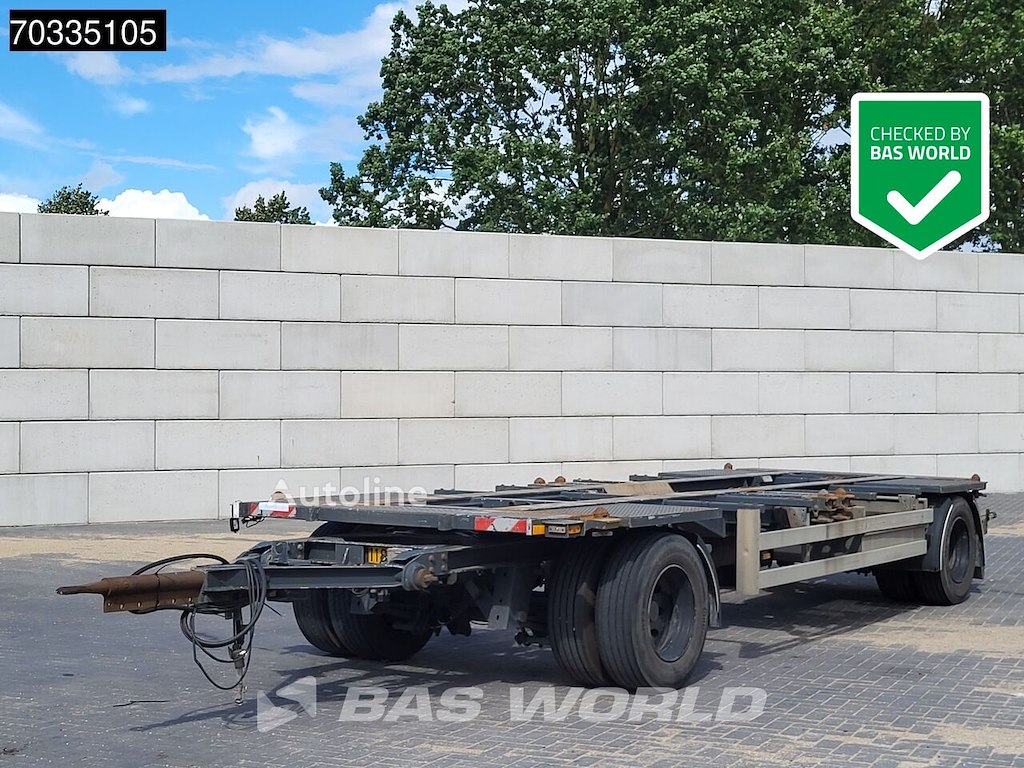 Bulthuis ASGA 06 2 axles Steering Axle prikolica za kontejnere