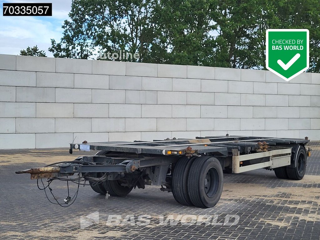 Bulthuis ASG A 06 2 axles BPW Steering prikolica za kontejnere