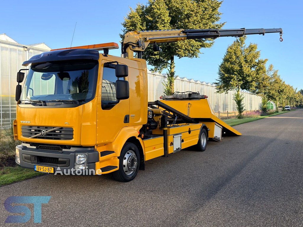 Volvo FL 280 TISCHER / PALFINGER recovery truck šlep auto