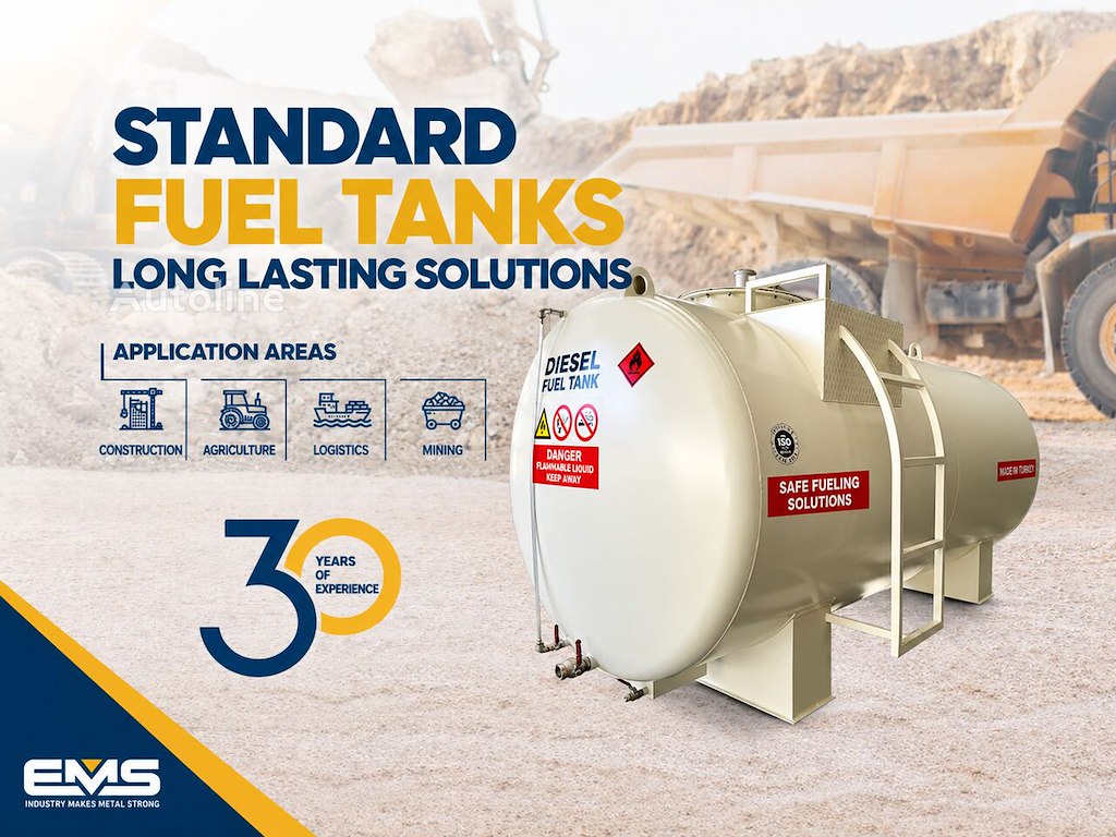 Novi EMS Tanks STANDARD FUEL TANKS / STANDART SİSTEMLİ YAKIT TANKLARI rezervoar za skladistenje goriva