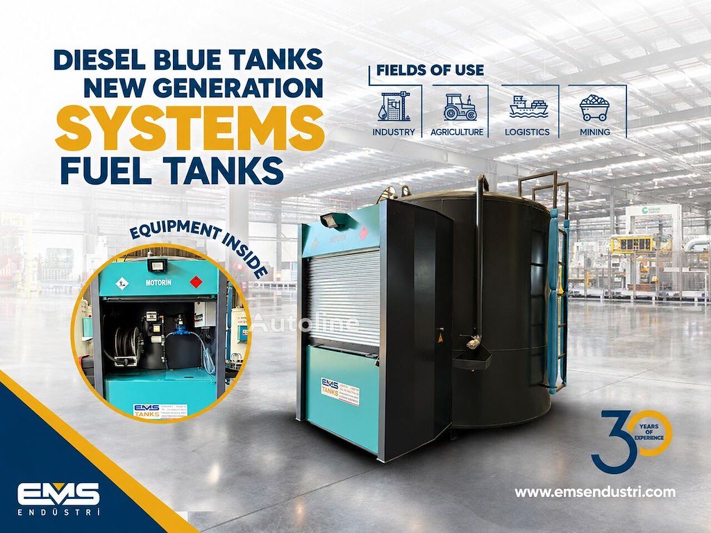 Novi EMS Tanks BLUEFUEL TANK SYSTEM / BLUEFUEL TANK SİSTEMİ rezervoar za skladistenje goriva