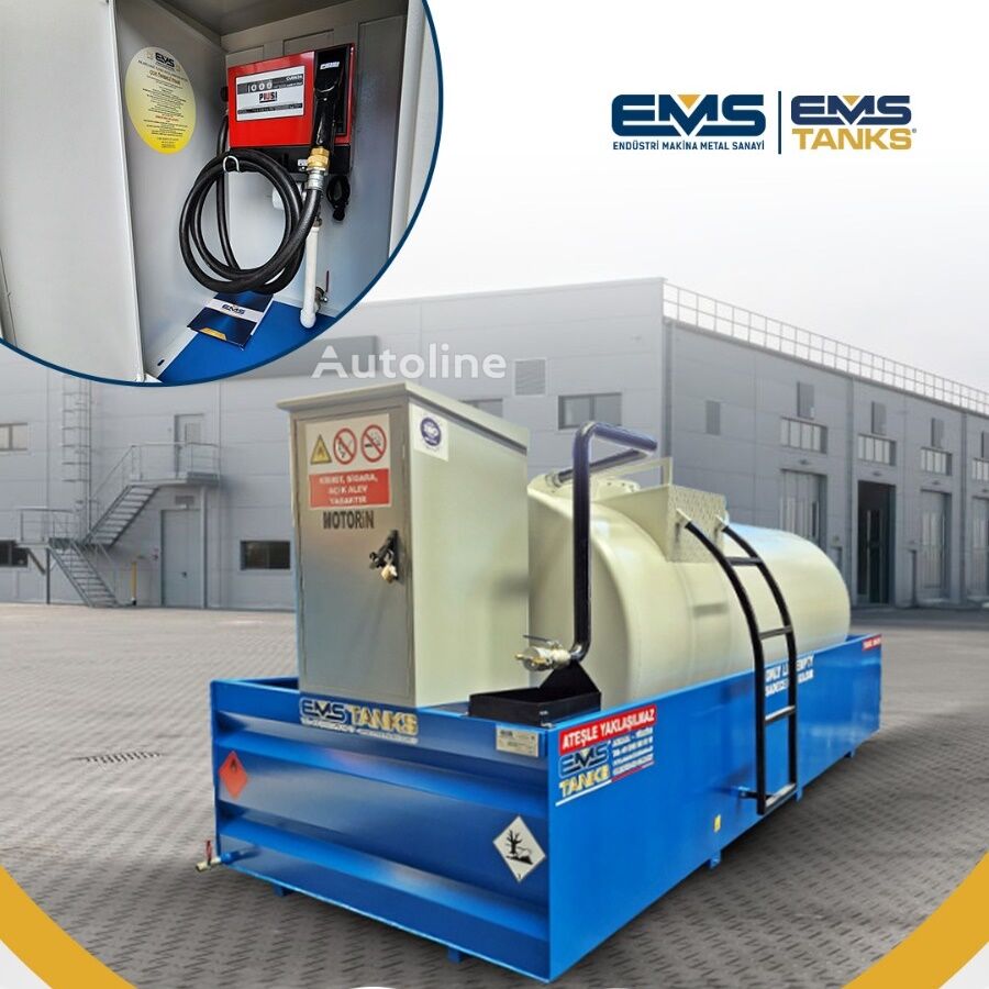 Novi EMS Tanks BUNDED SYSTEM FUEL TANKS HORIZONTAL MODEL / HAVUZ SİSTEMLİ YATAY rezervoar za skladistenje goriva