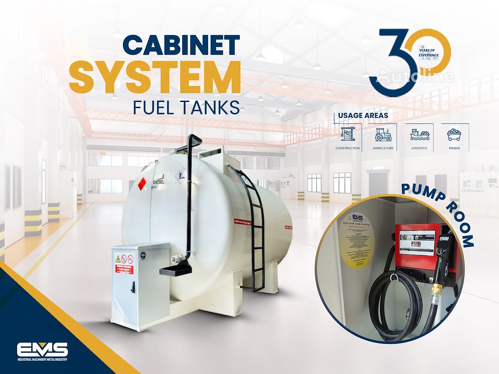 Novi EMS Tanks CABINET SYSTEM FUEL TANKS / KABİN SİSTEMLİ YAKIT TANKLAR rezervoar za skladistenje goriva