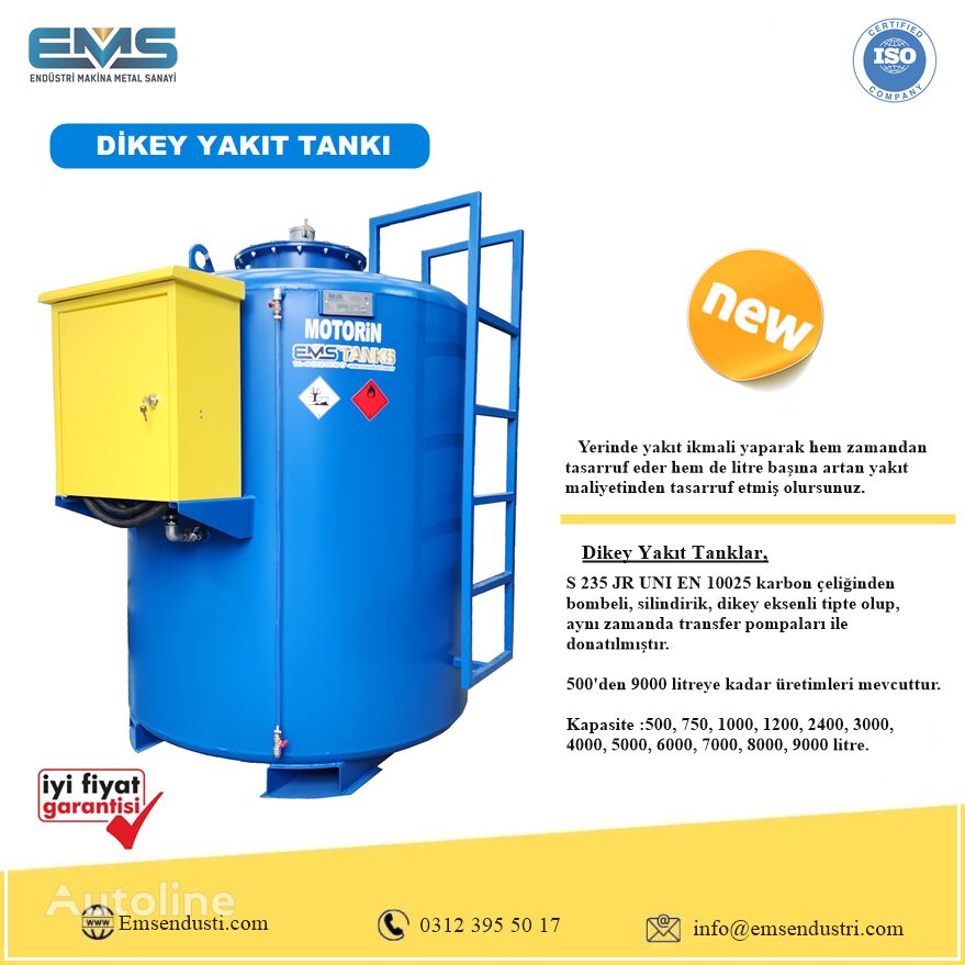Novi EMS Tanks VERTICAL SYSTEM FUEL TANKS / DİKEY SİSTEMLİ YAKIT TANKLARI rezervoar za skladistenje goriva