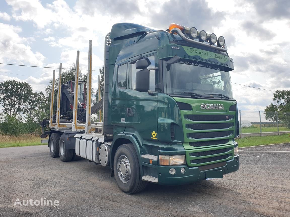 Scania R560 PDE Full SPRING LOGLIFT 96S kamion za prevoz drva