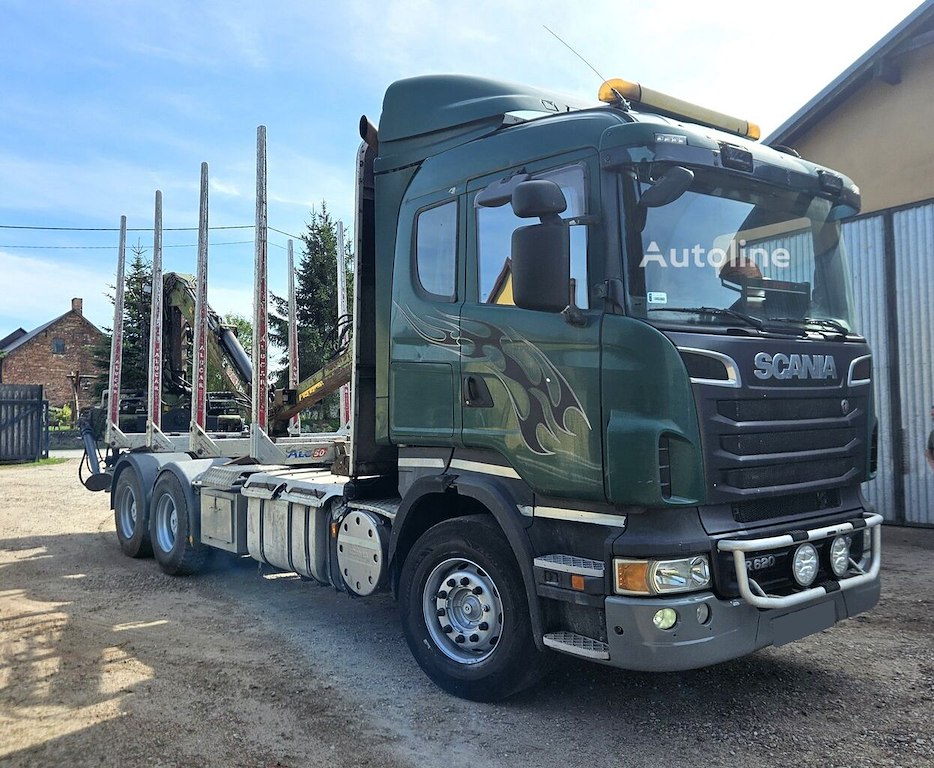 Scania R620 kamion za prevoz drva