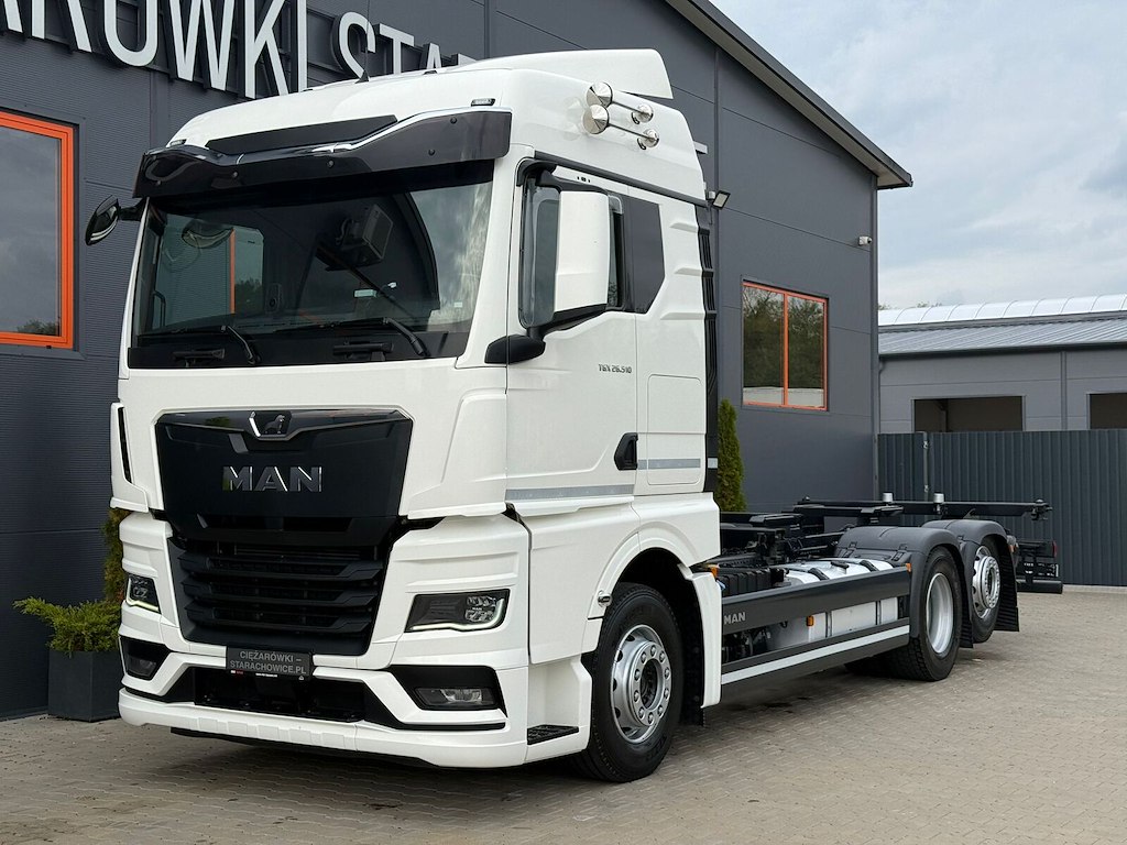 MAN TGX 26.510 vozilo za prevoz kontejnera