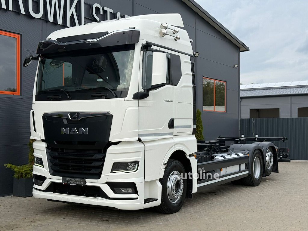 MAN TGX 26.510 vozilo za prevoz kontejnera