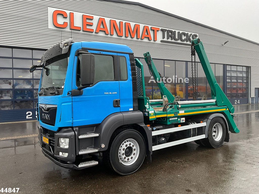 MAN TGS 18.420 Euro 6 Retarder VDL 13 Ton portaalarmsysteem kamion autopodizač kontejnera