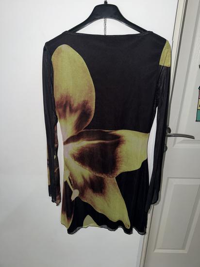 Boohoo haljinica otvorena ledja s/m
