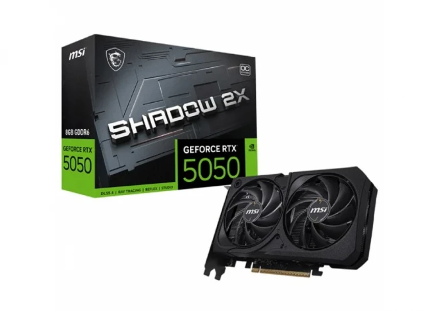 Grafička karta MSI RTX 5050 Shadow 2X OC 8GB DDR6 128bit
