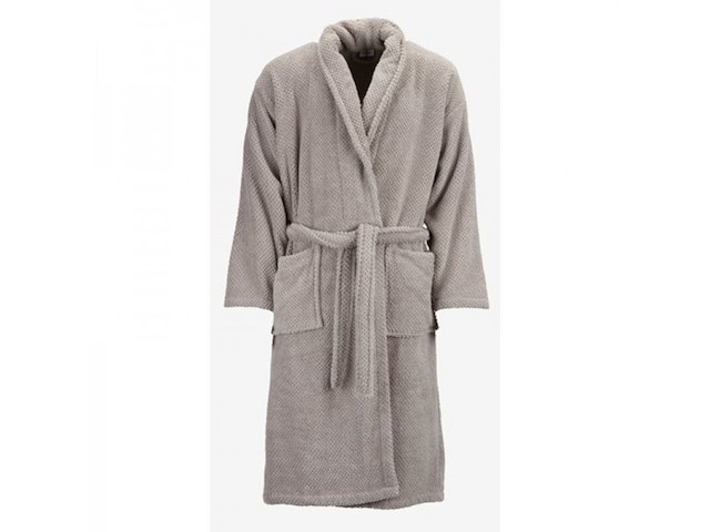 Bademantil GOLD S/M sivi, 100% pamuk